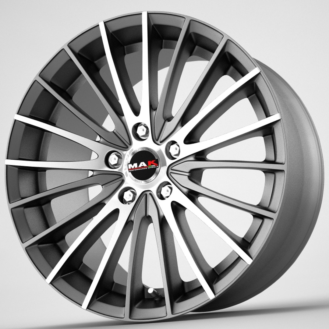 3d Mak Venti Zenith Rims Model