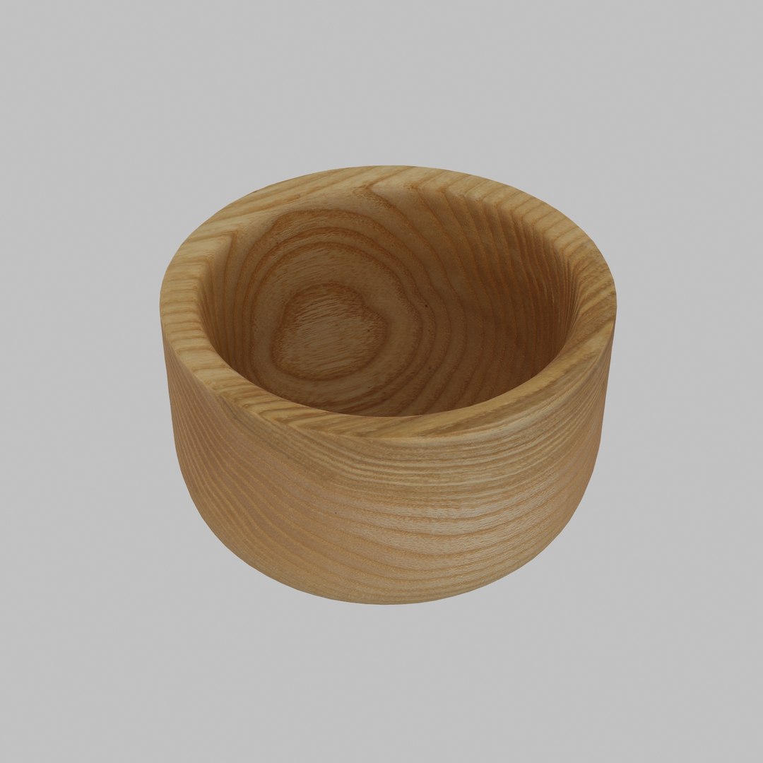 Wood Wooden Bowl 3D Model - TurboSquid 1241442