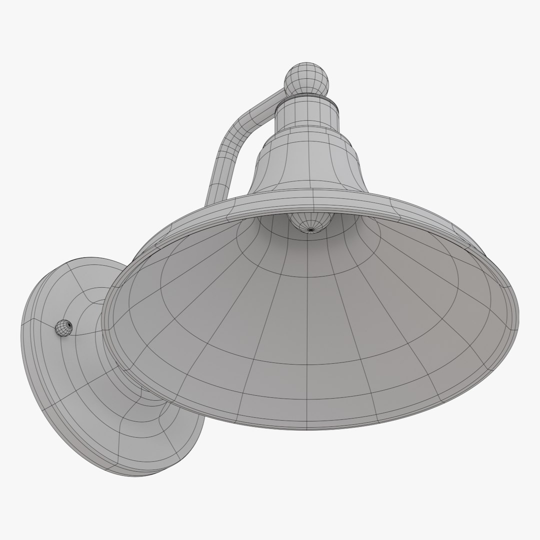 Wall Lamp Sconce Light Obj