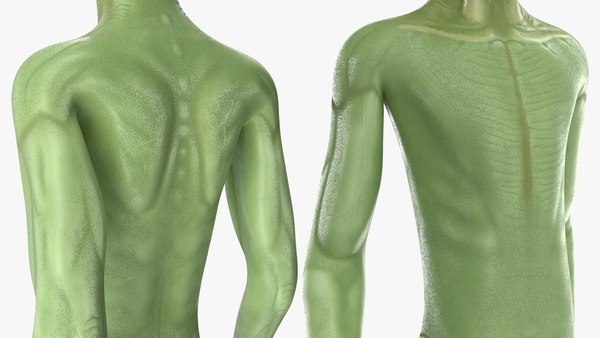 3D cartoon alien walking pose - TurboSquid 1602196