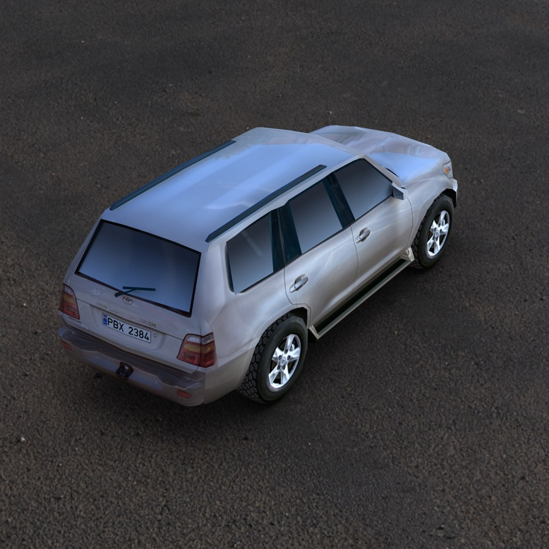 3ds Toyota Land Cruiser Suv