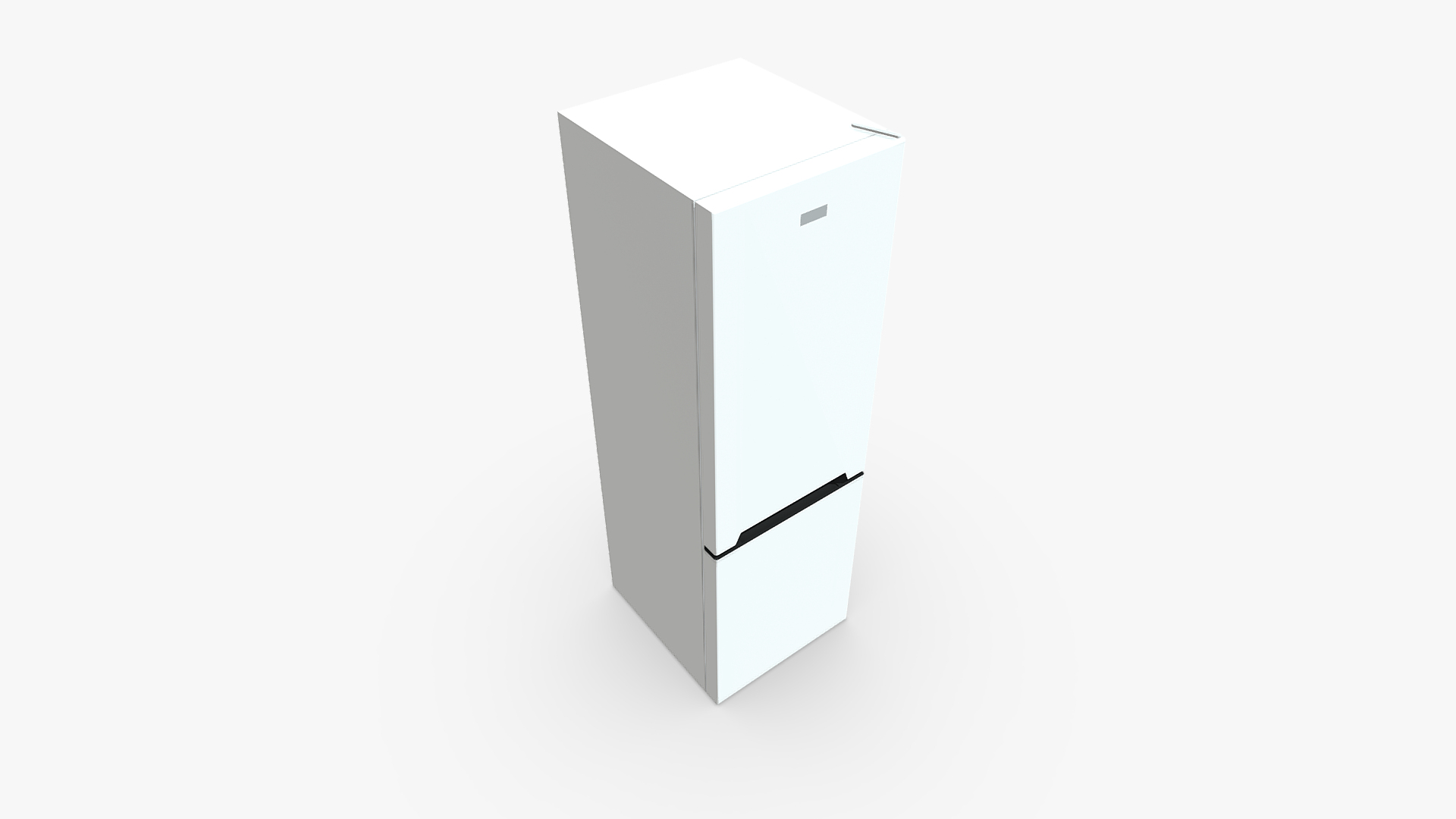 3D Fridge Amica FK 25154UTAA White 3D Model - TurboSquid 2020884