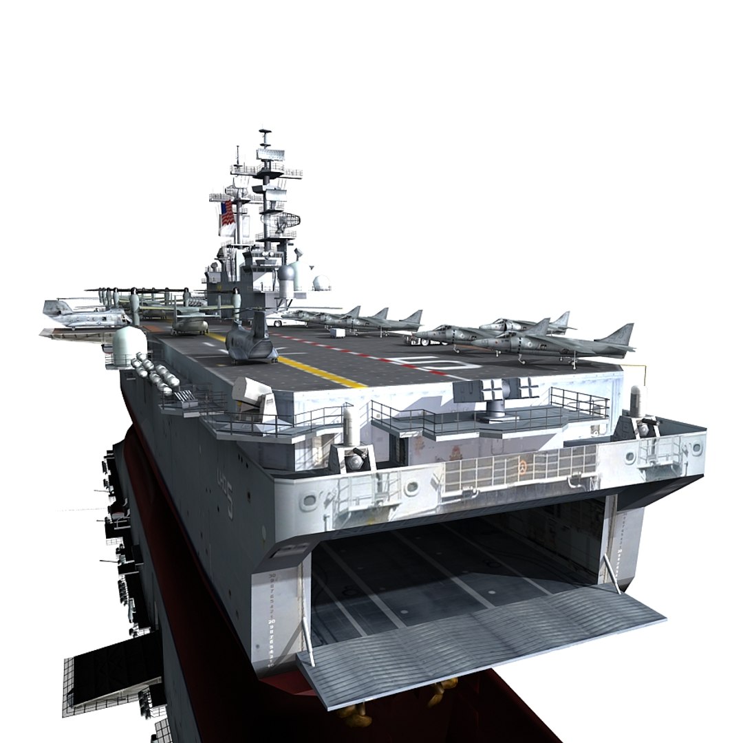 Uss Bataan Lhd-5 3d 3ds