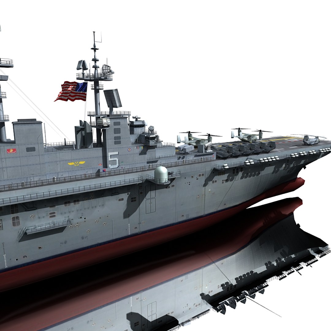 Uss Bataan Lhd-5 3d 3ds