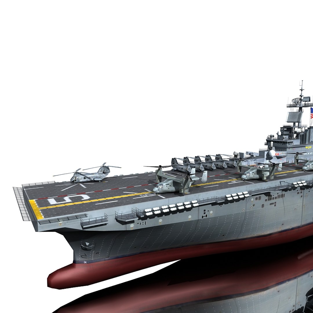 Uss Bataan Lhd-5 3d 3ds