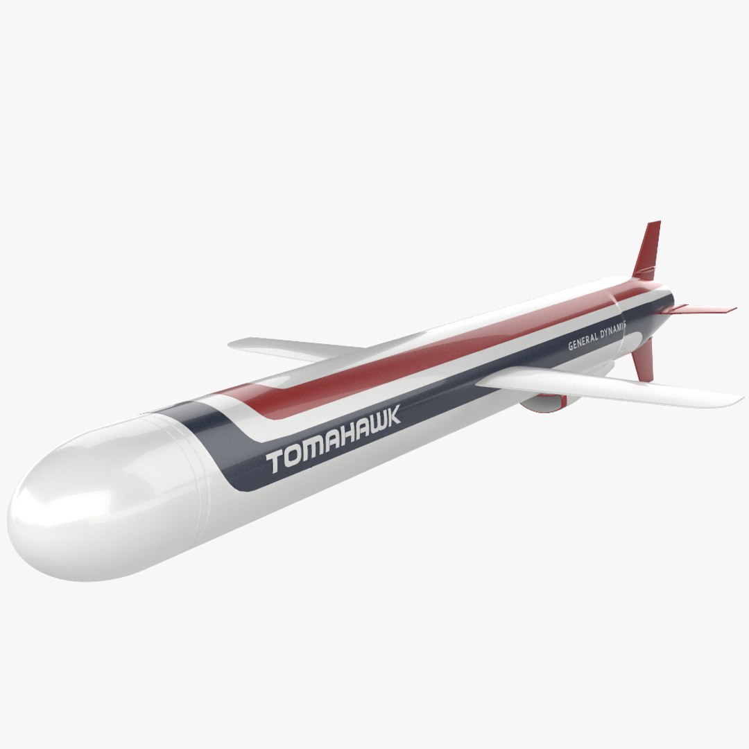 modelo 3d misil tomahawk - TurboSquid 2155047