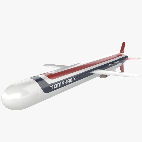 Míssil Tomahawk Modelo 3D - TurboSquid 2155047