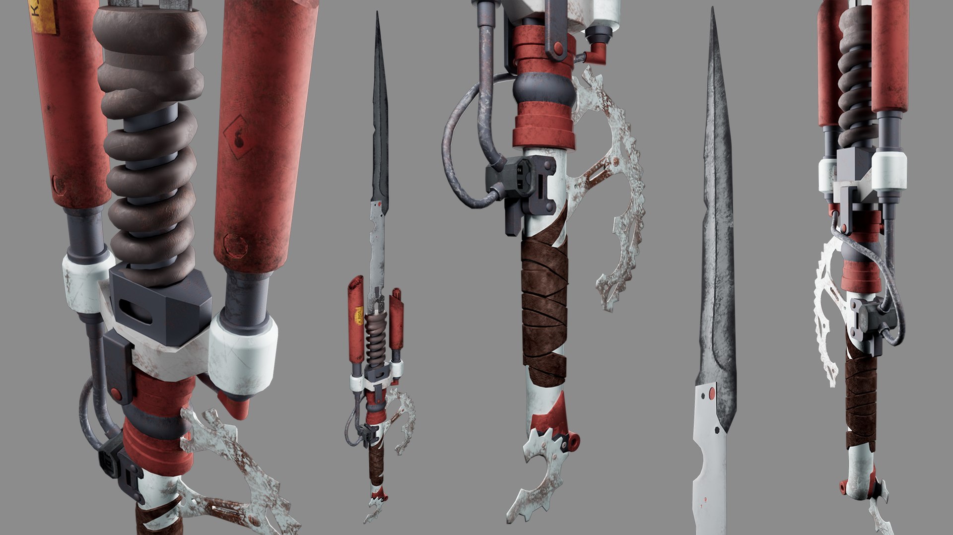 3D Bicycle Sword Model - TurboSquid 2260130