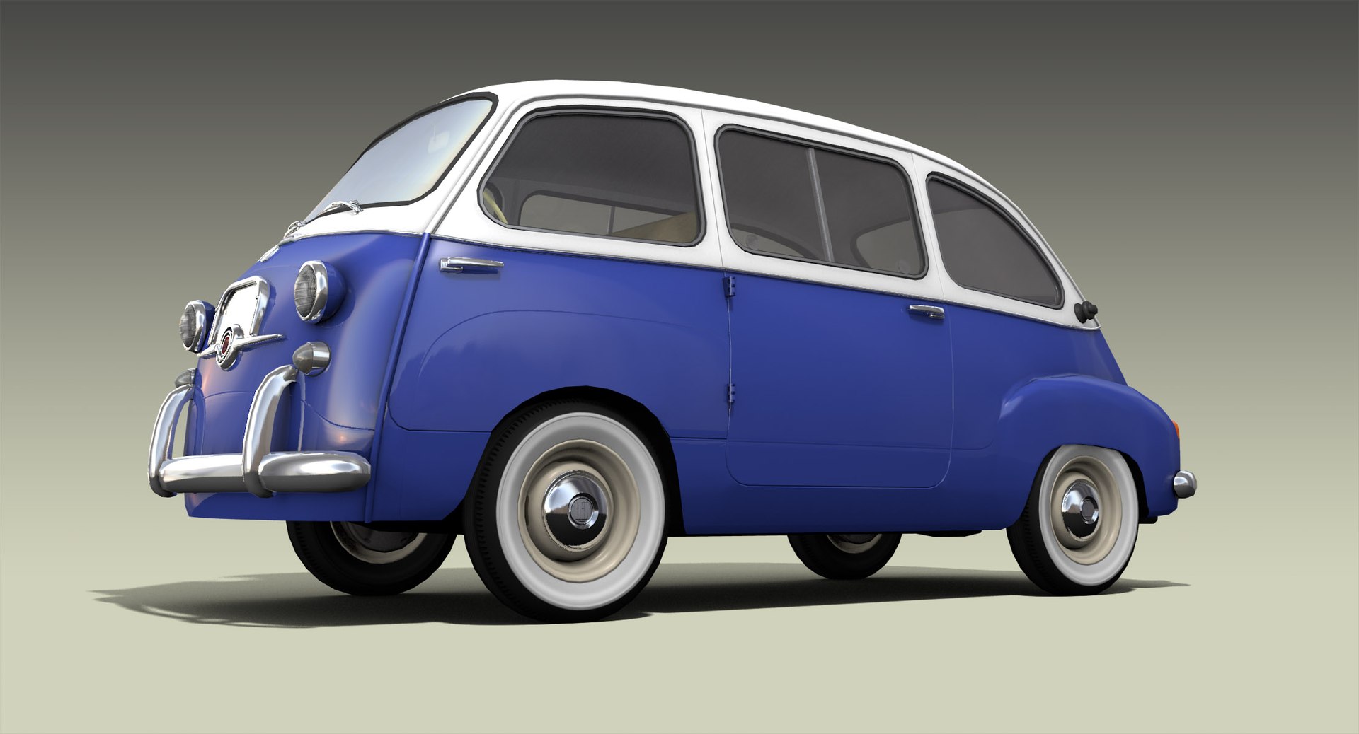 3D Fiat Multipla - TurboSquid 1337766
