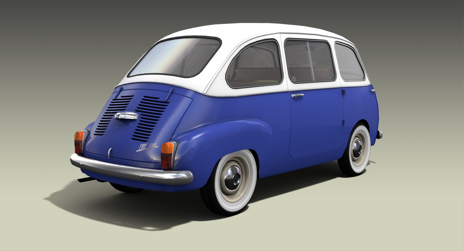 3D Fiat Multipla - TurboSquid 1337766