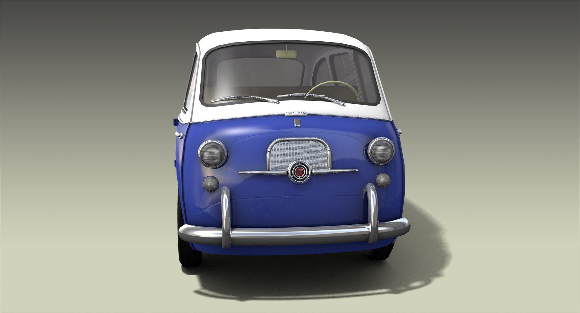 3D Fiat Multipla - TurboSquid 1337766