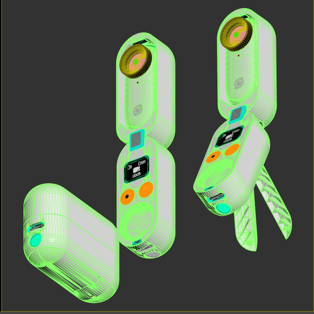 Insta 360 GO 2 3D Model - TurboSquid 1759697