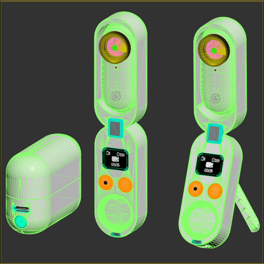 Insta 360 GO 2 3D Model - TurboSquid 1759697