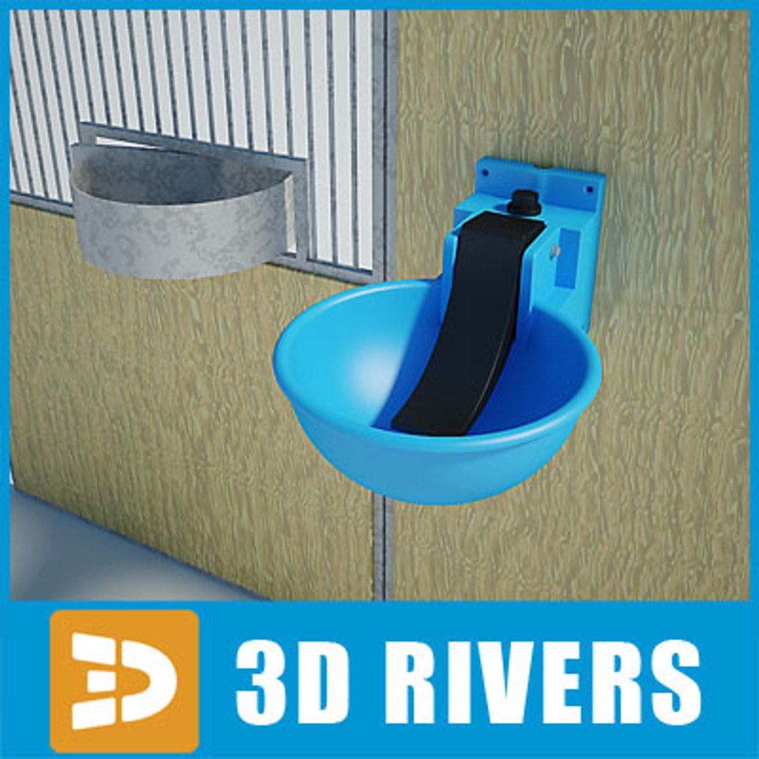 3ds max horse feeding bowl