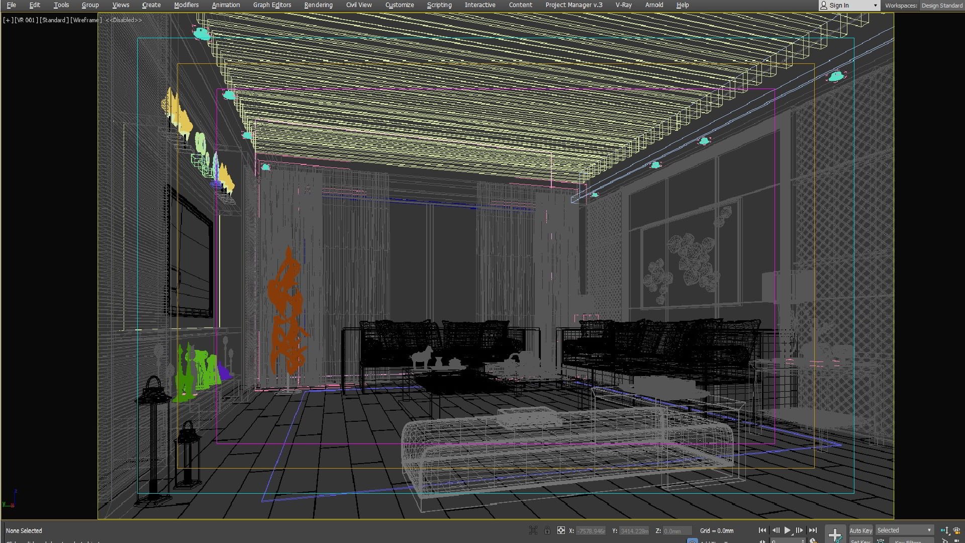 48- Southeast Asian Living Room 3D Model - TurboSquid 2026393