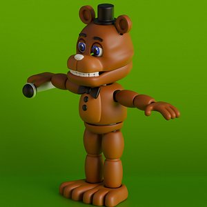 Download 3D Five Nights At Freddys Blender Models - TurboSquid