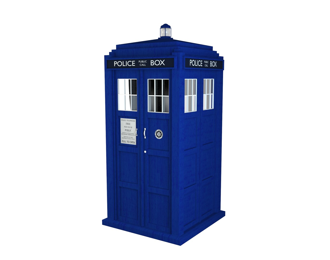 3d Tardis Doctor