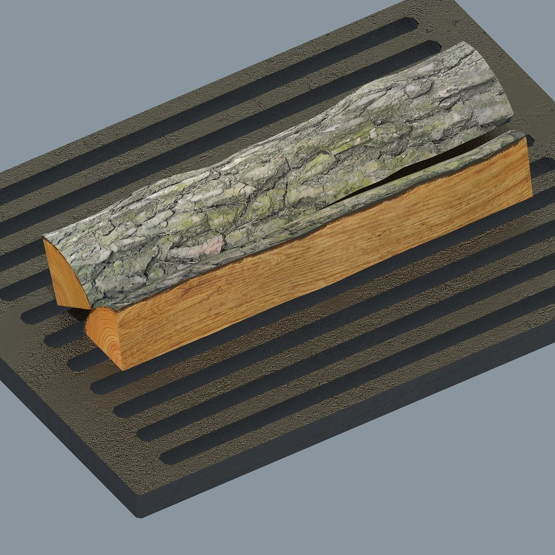 Log Grate 3D Model - TurboSquid 1602398