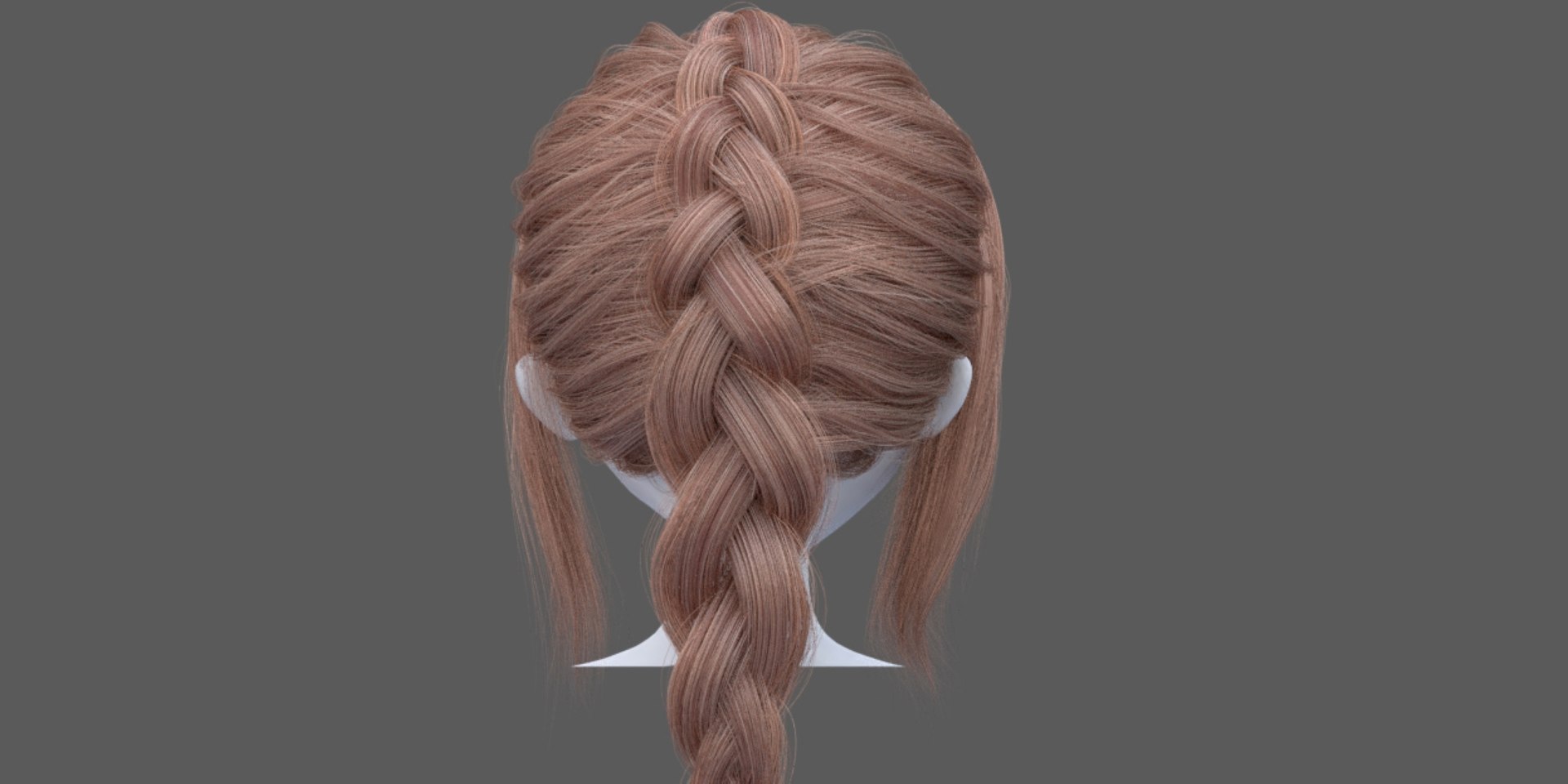3D Dutch Braid - TurboSquid 2094521