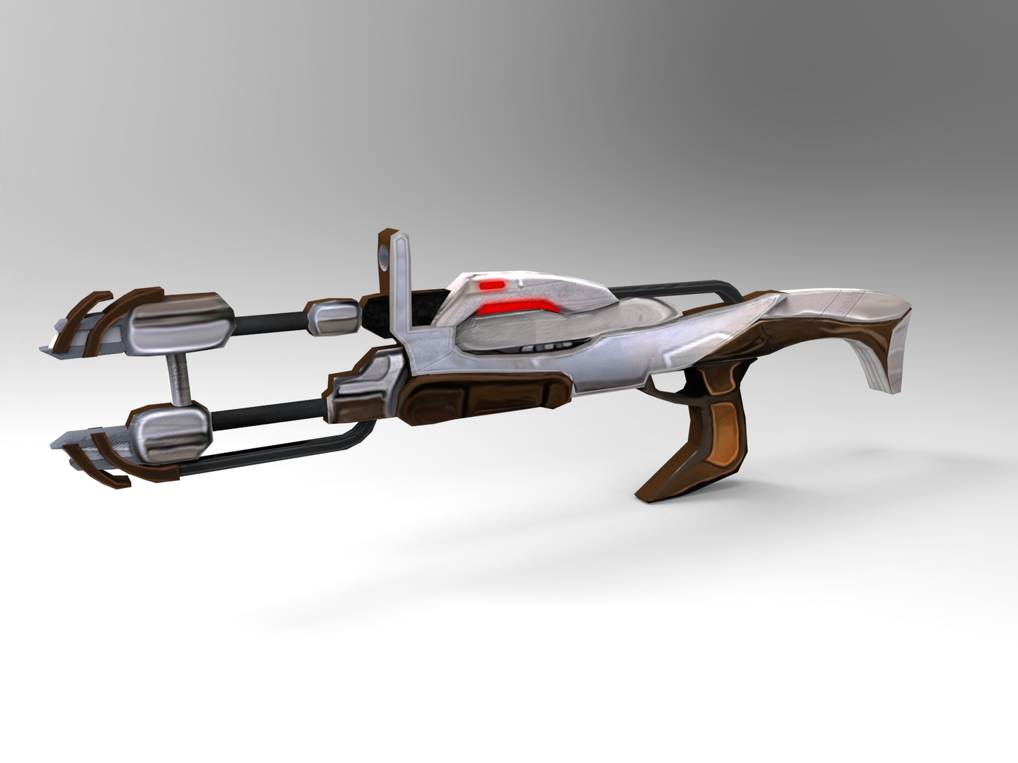 3d futuristic weapons