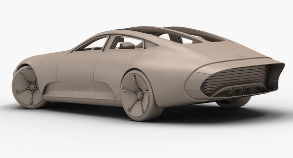 3d model 2015 mercedes-benz iaa concept