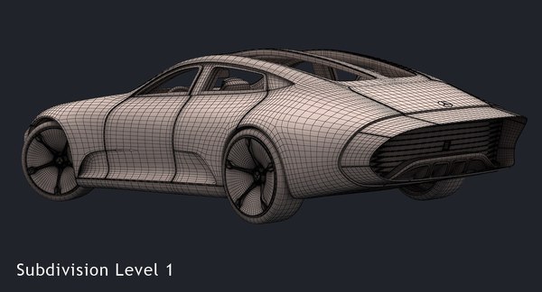 3d model 2015 mercedes-benz iaa concept
