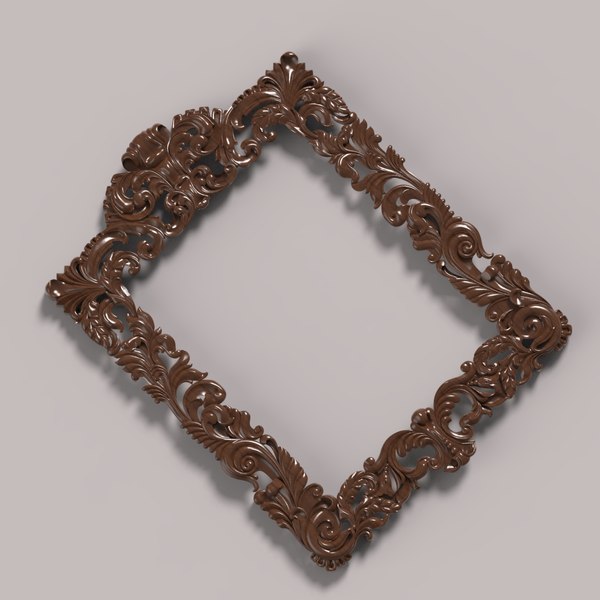 3D model carved frame cnc - TurboSquid 1335301