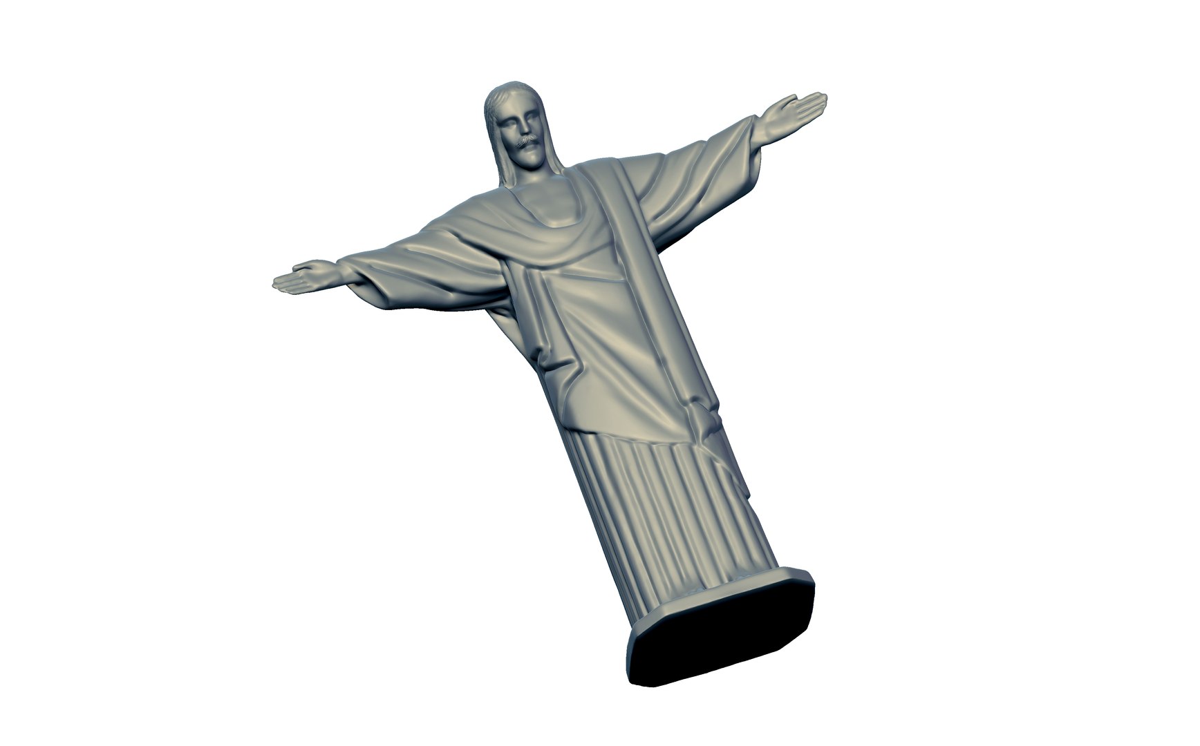 Rio Statue Christ redeemer Brazil 3D - TurboSquid 1725056