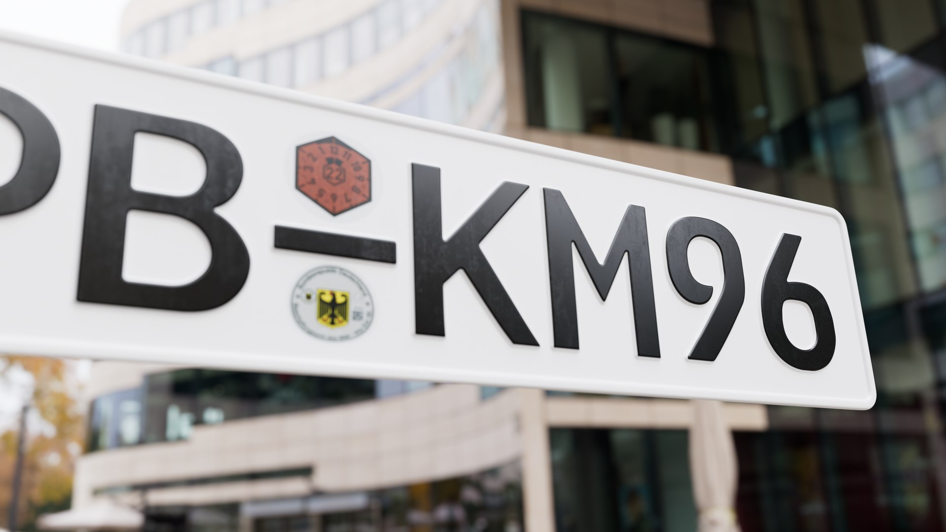 3D German Number Plate - TurboSquid 2357379