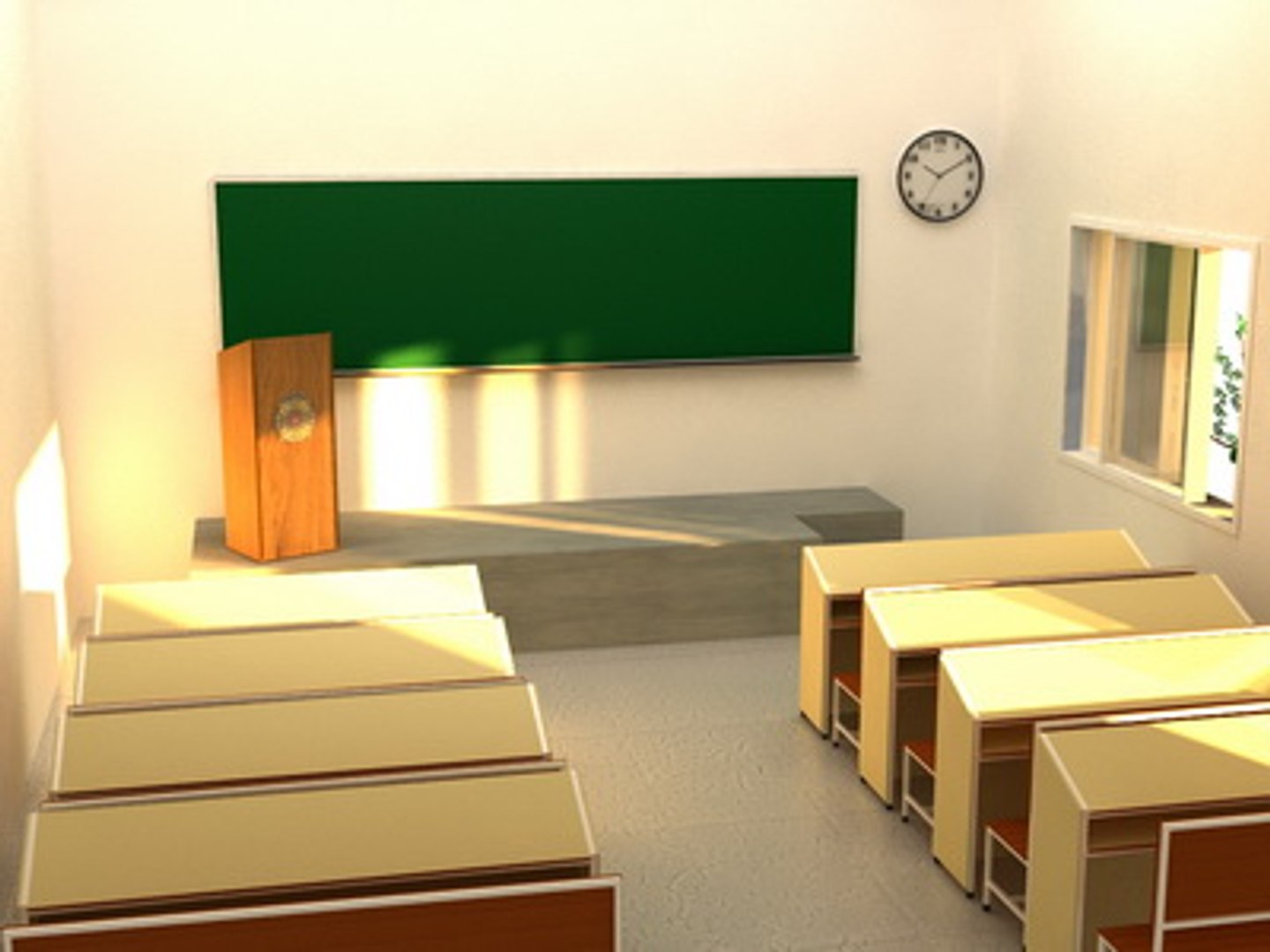 3d classroom