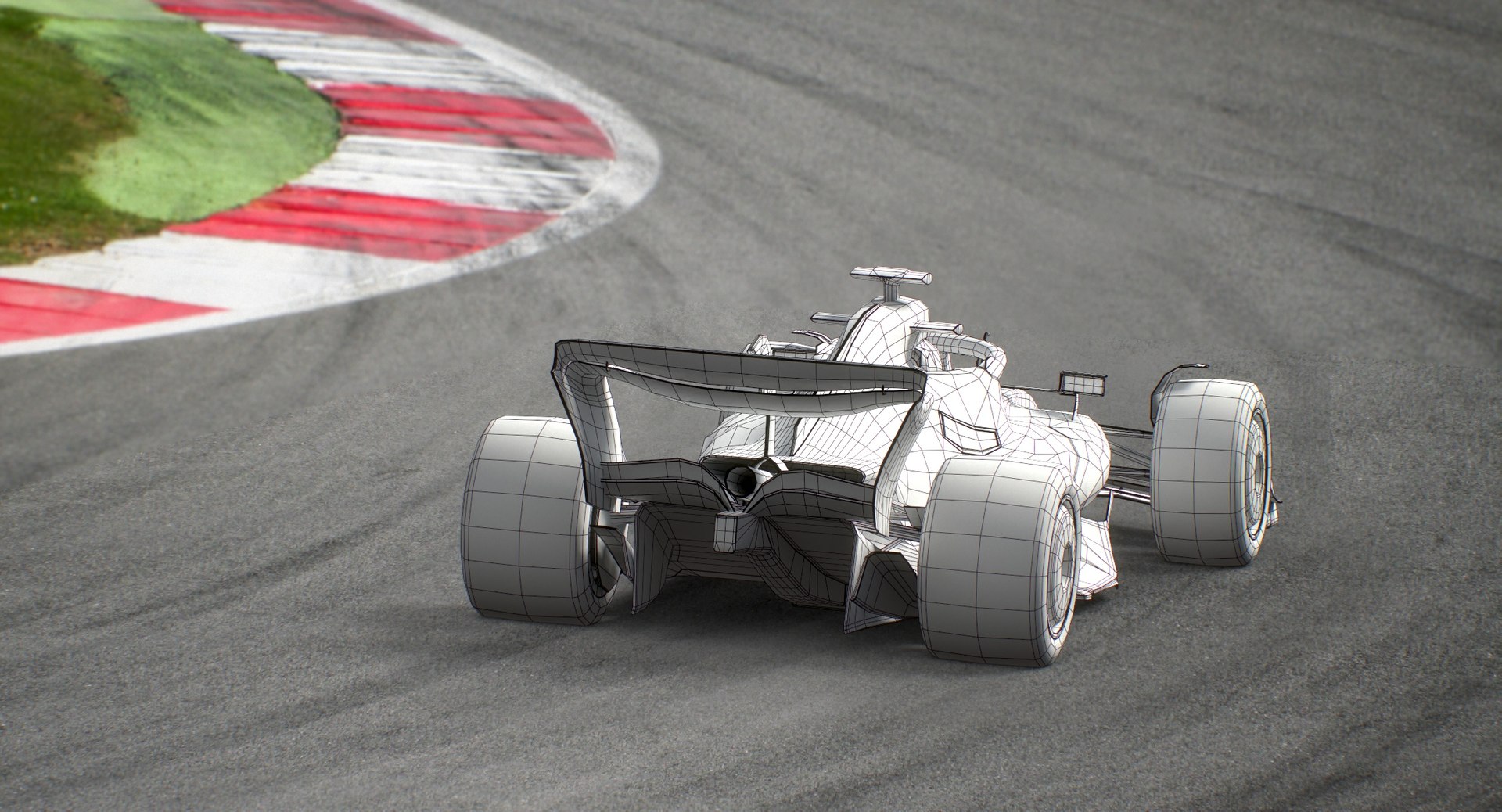 3D Grey Cat GC18 F1 2022 Updated Formula 1 Race Car - TurboSquid 1916346