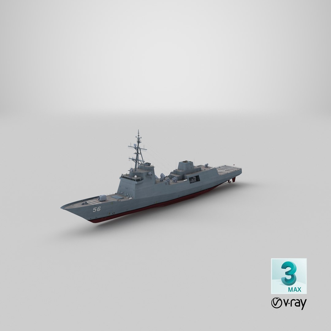 Navy generation frigate ffg 3D - TurboSquid 1569947