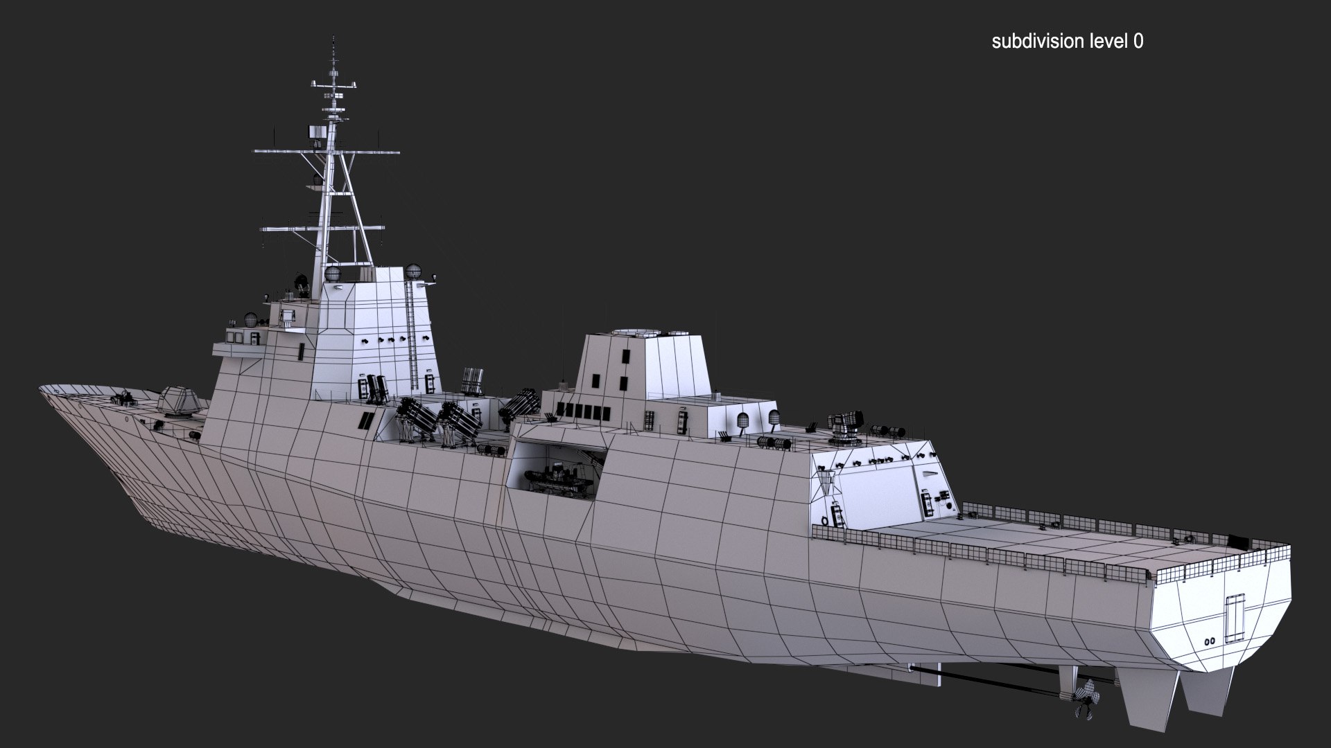 Navy generation frigate ffg 3D - TurboSquid 1569947