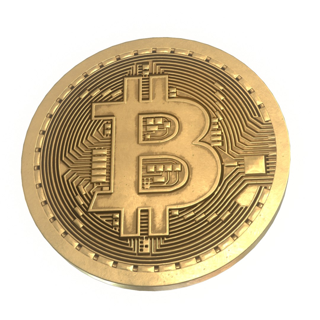 4k Bitcoin 3D Model - TurboSquid 1408245