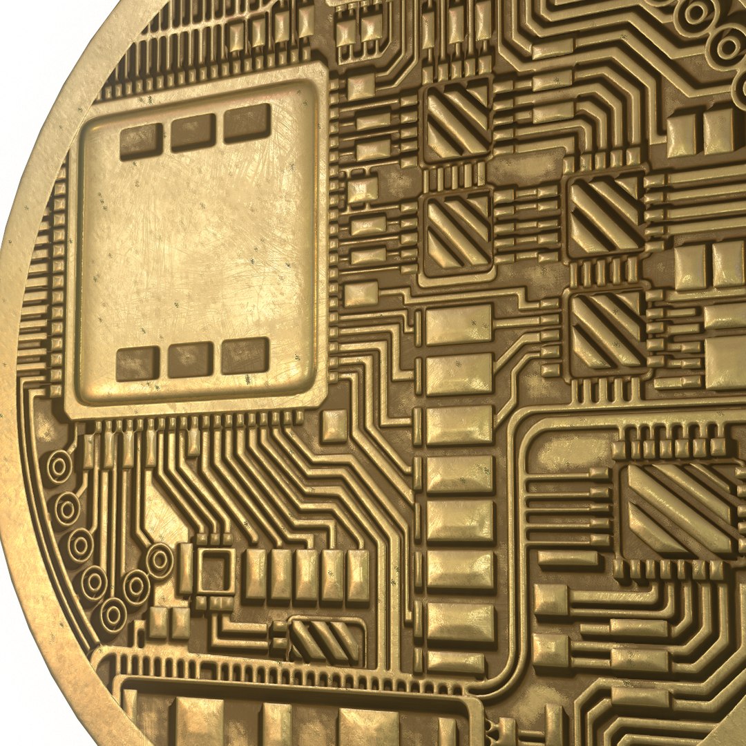 4k Bitcoin 3D Model - TurboSquid 1408245