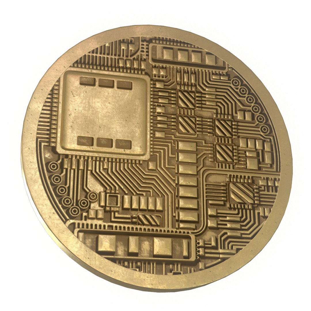 4k Bitcoin 3D Model - TurboSquid 1408245