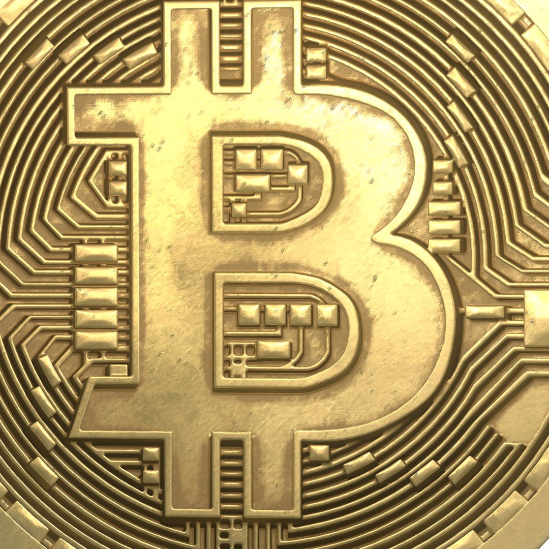 4k Bitcoin 3D Model - TurboSquid 1408245