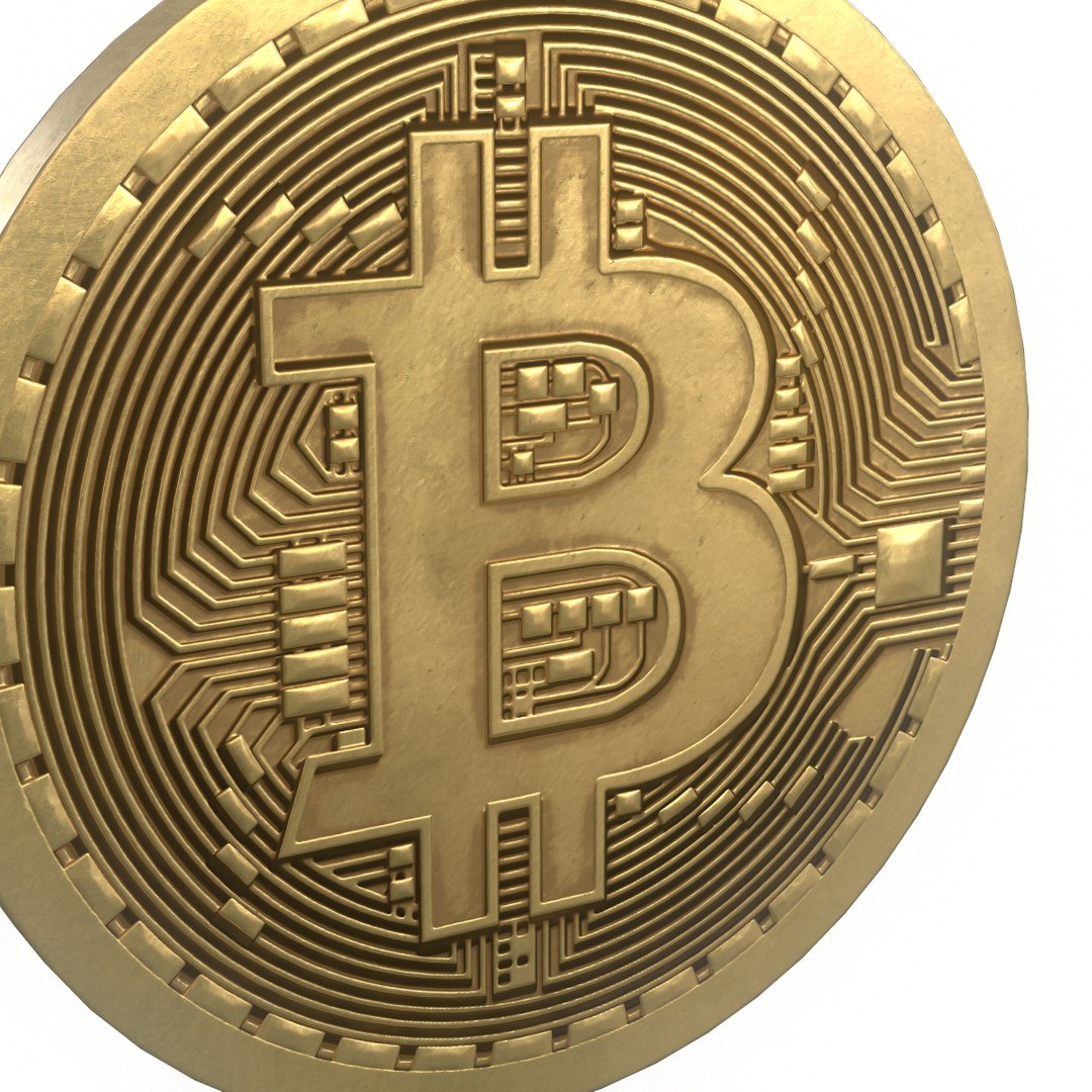 4k Bitcoin 3D Model - TurboSquid 1408245