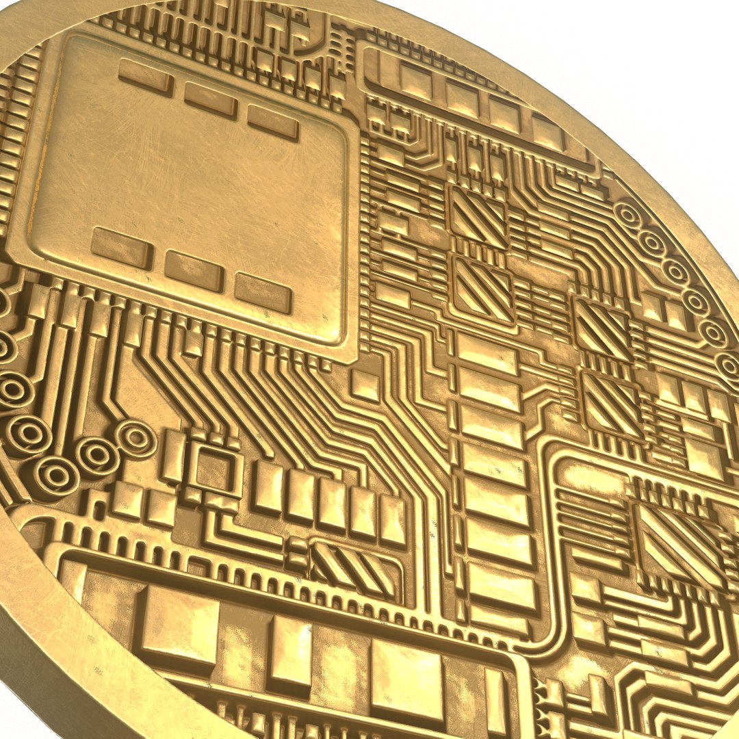 4k Bitcoin 3D Model - TurboSquid 1408245