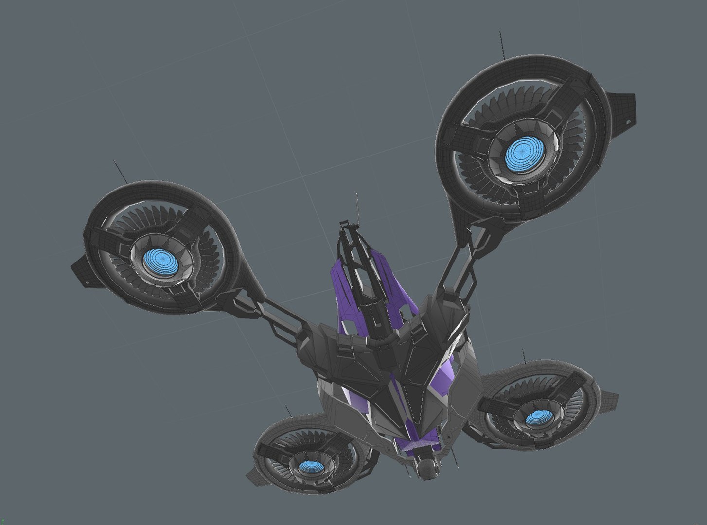 3D Concept Drone Model - TurboSquid 1508426