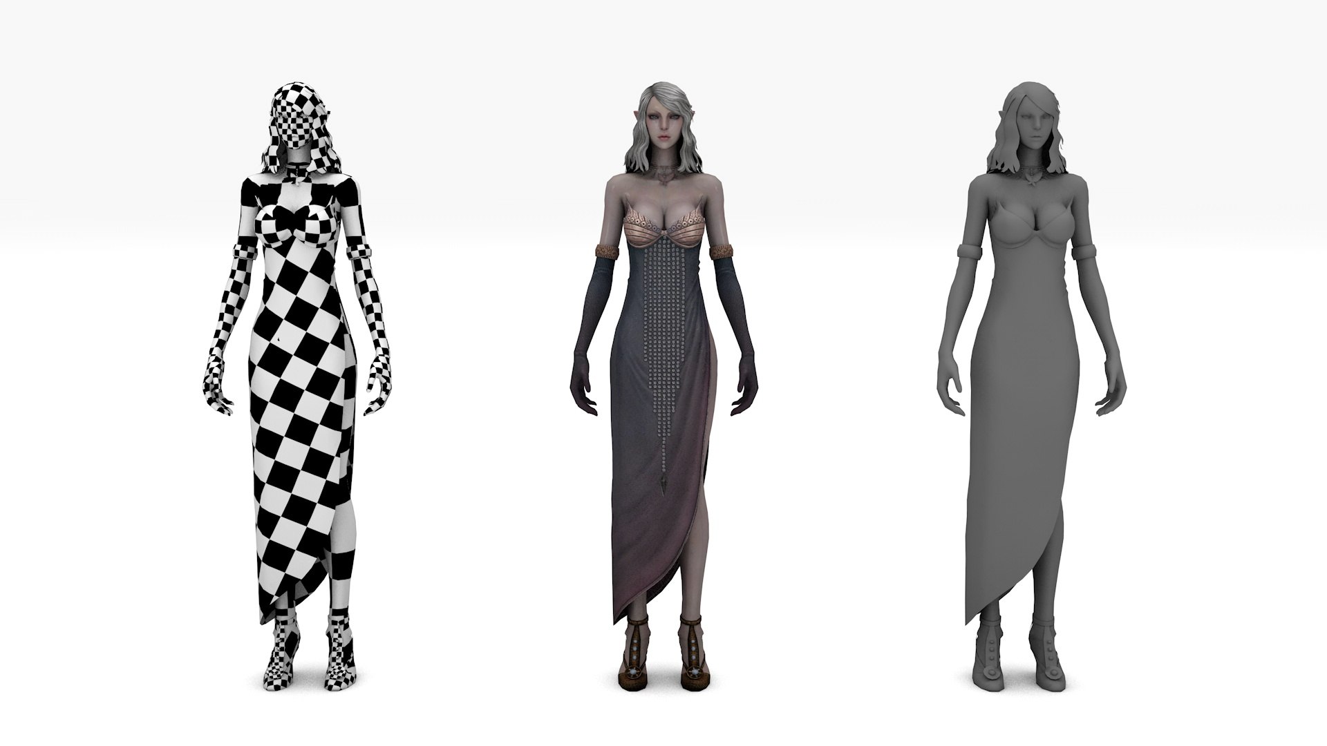 3D Elf Princess V3 - TurboSquid 1880513