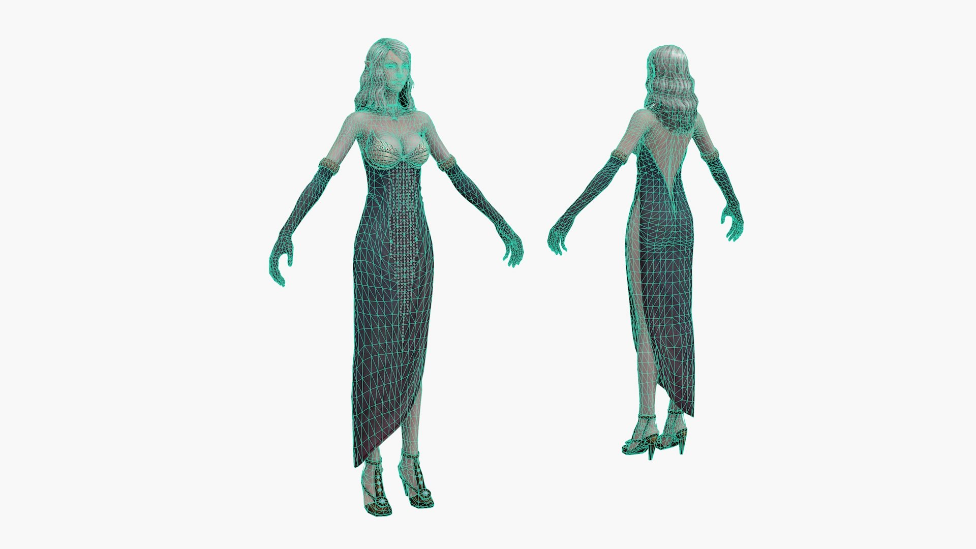 3D Elf Princess V3 - TurboSquid 1880513