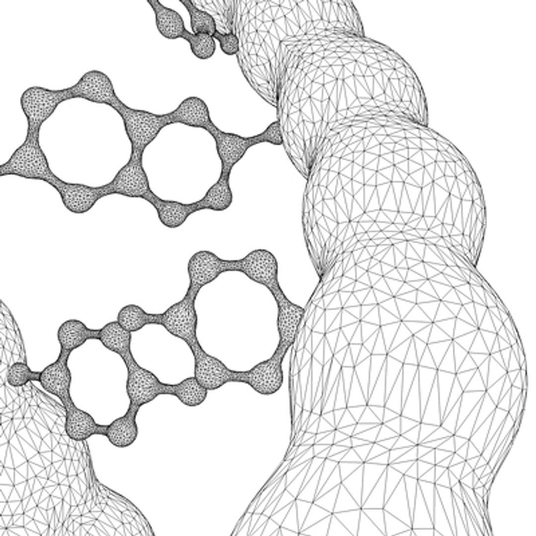 Dna Double Helix 3d Model