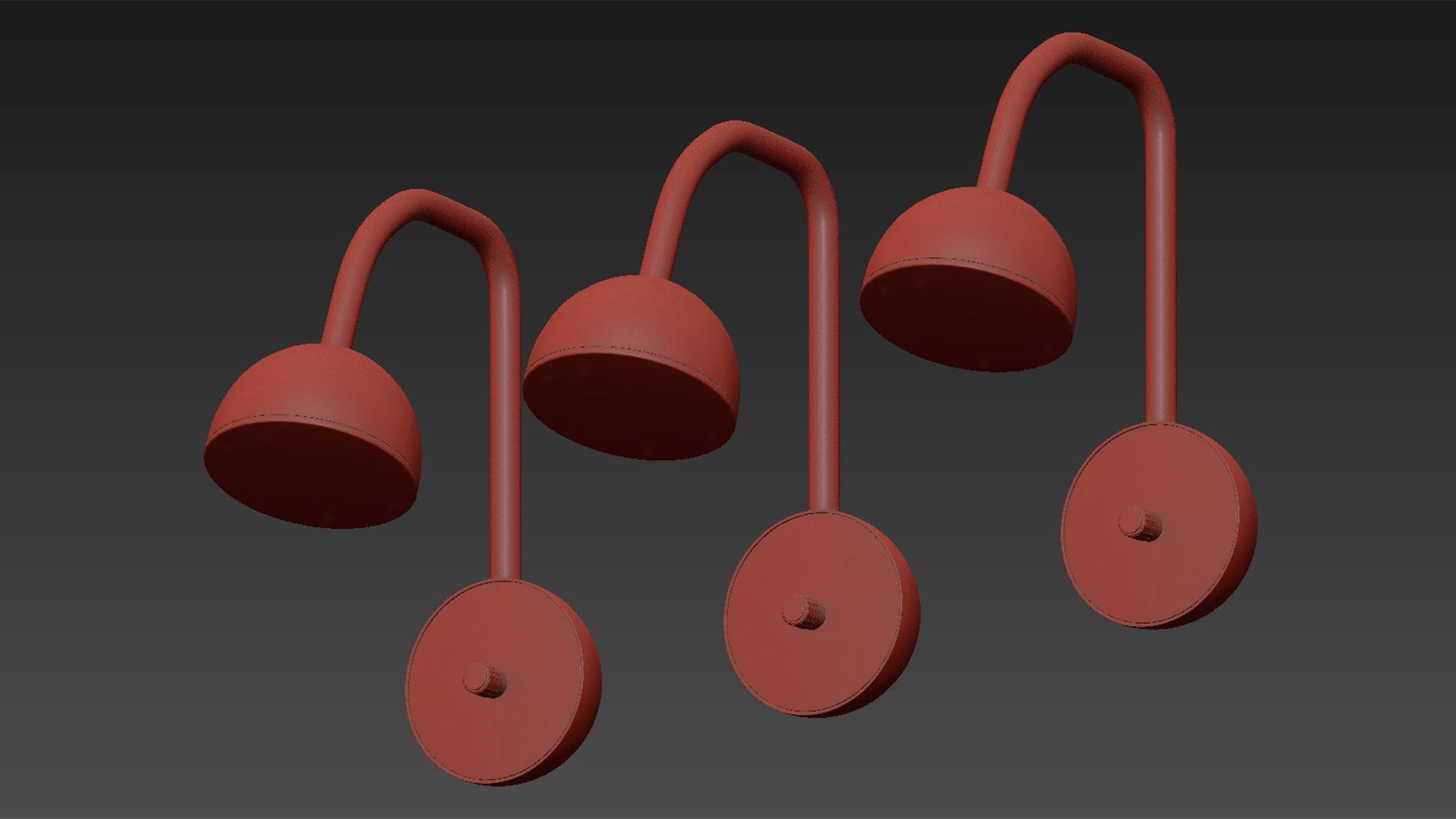 3D model sconce northern blush - TurboSquid 1607205