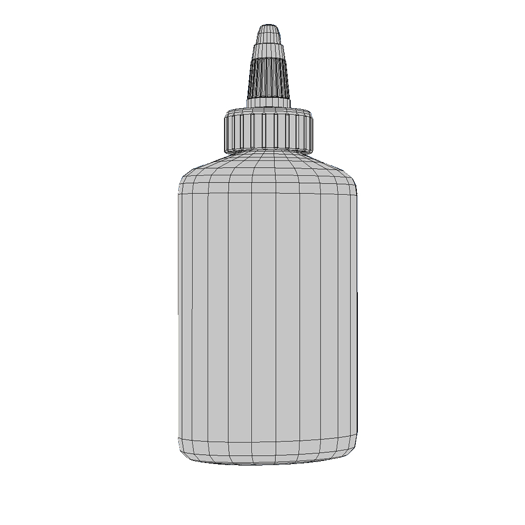 glue 3d model