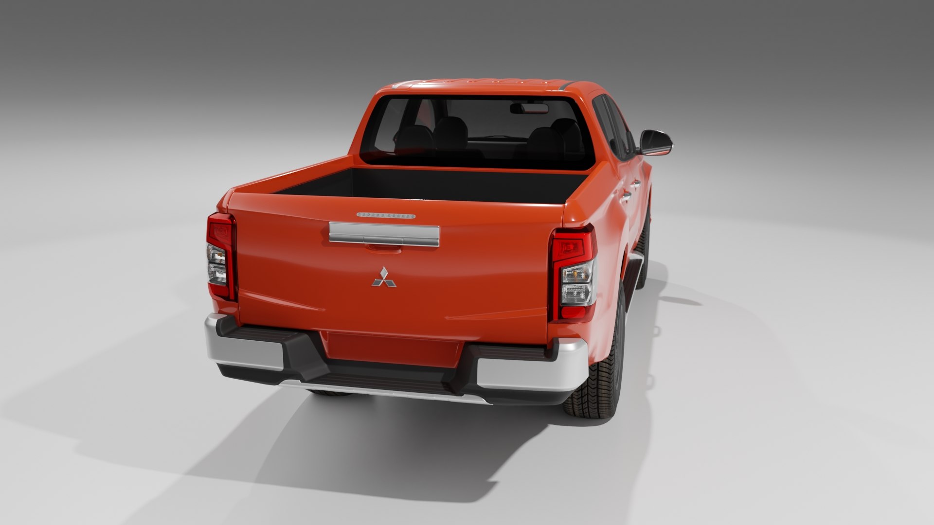 Mitsubishi Triton 2020 3D Model - TurboSquid 1835292