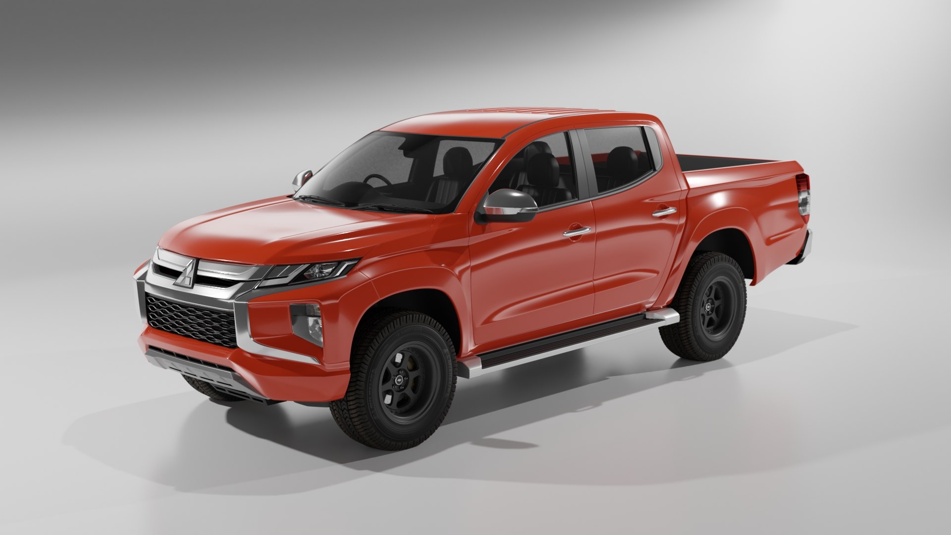 Mitsubishi Triton 2020 3D Model - TurboSquid 1835292