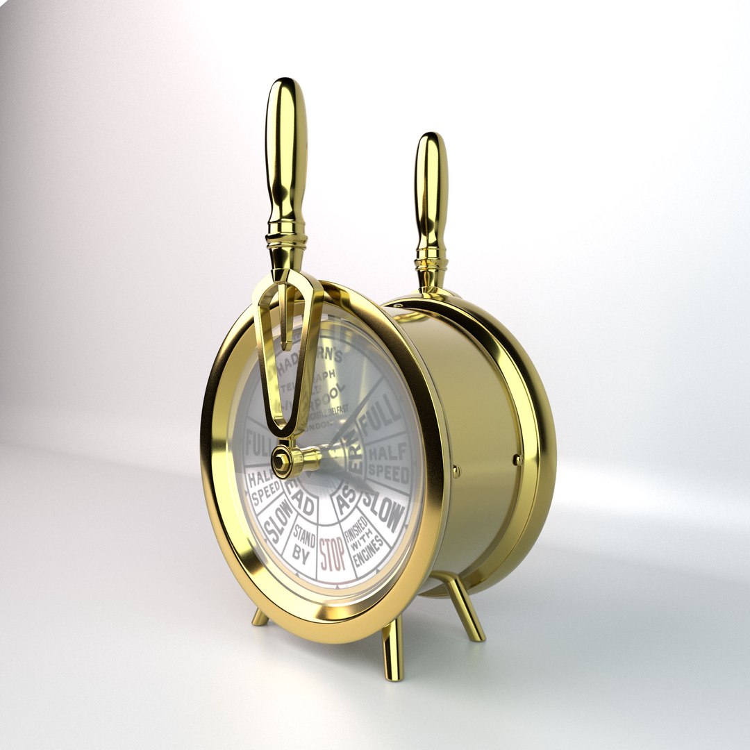 Ship Telegraph Model - TurboSquid 1346898