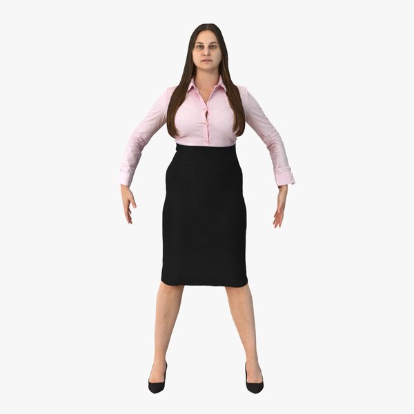 modelo 3d Debra negocios una pose - TurboSquid 2117272