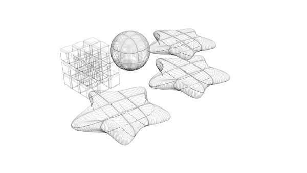 3D Different Shapes of Rubik's Cube Set - TurboSquid 1725623